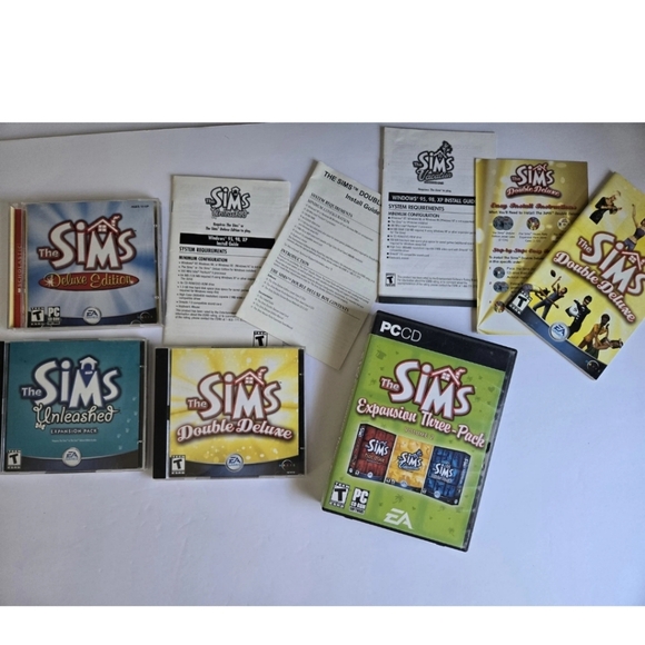 Video Games & Consoles | The Sims Pc Software Cd Lot Games | Poshmark